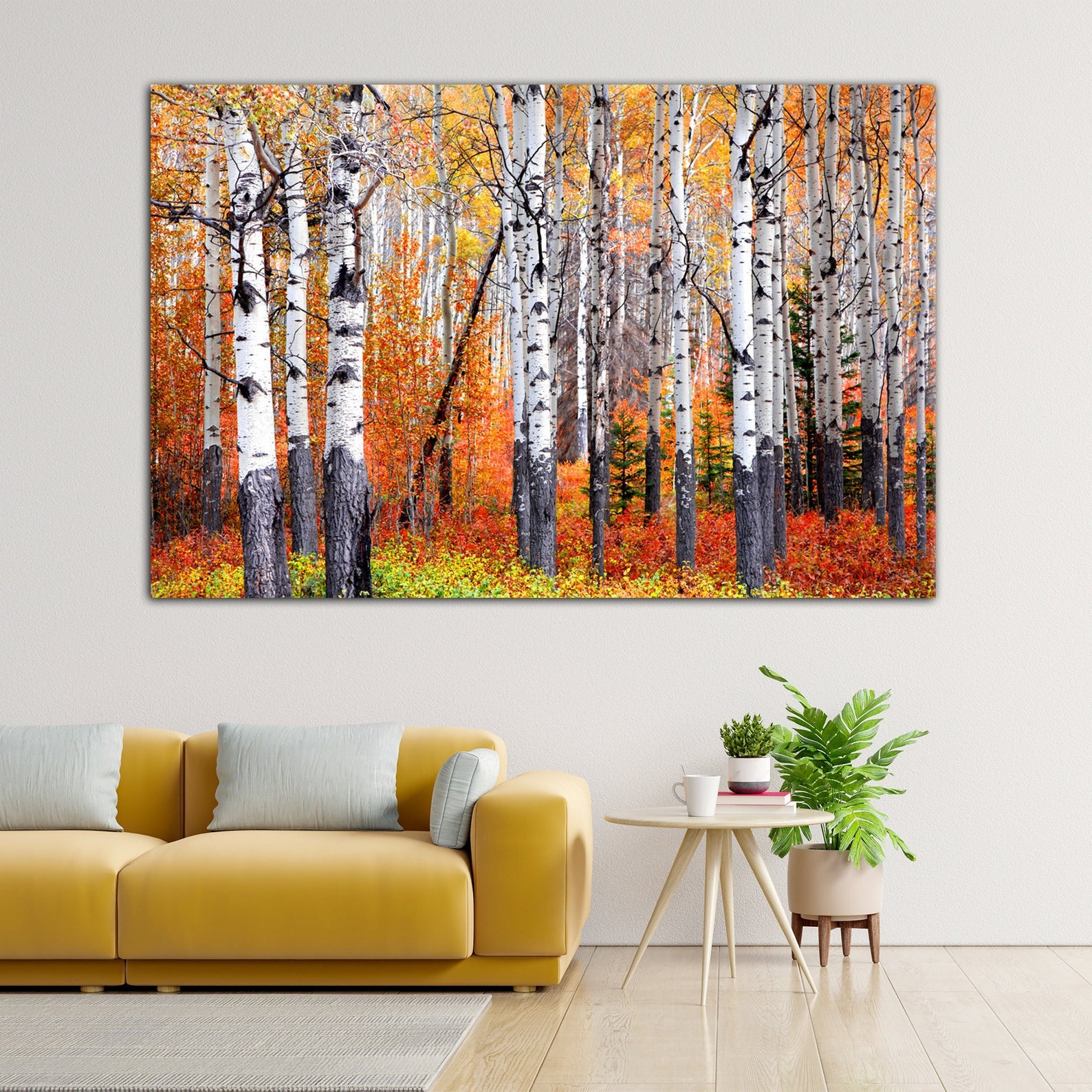 Aspen Tree Wall Art, Aspen Tree Canvas, Aspen Tree Art, Aspen Tree ...