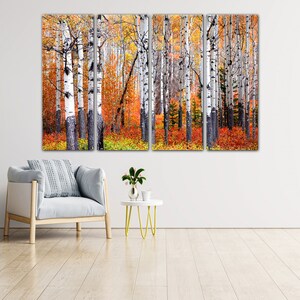 Aspen Tree Wall Art, Aspen Tree Canvas, Aspen Tree Art, Aspen Tree ...