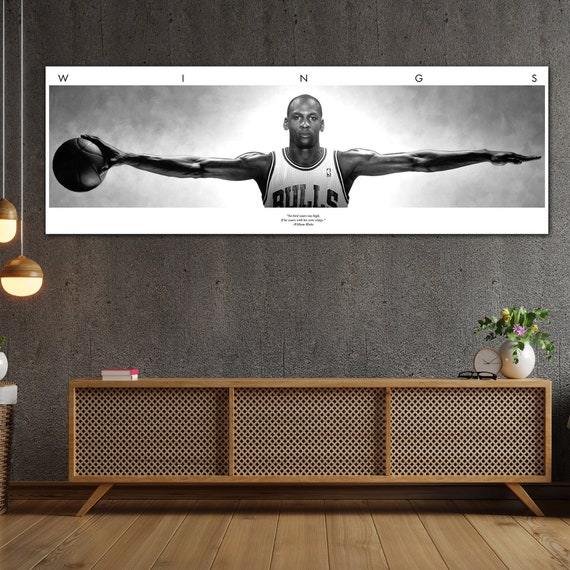 Michael Jordan Wings Canvas