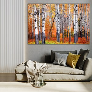 Aspen Tree Wall Art, Aspen Tree Canvas, Aspen Tree Art, Aspen Tree ...