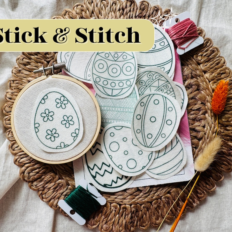 Easter Embroidery - Etsy