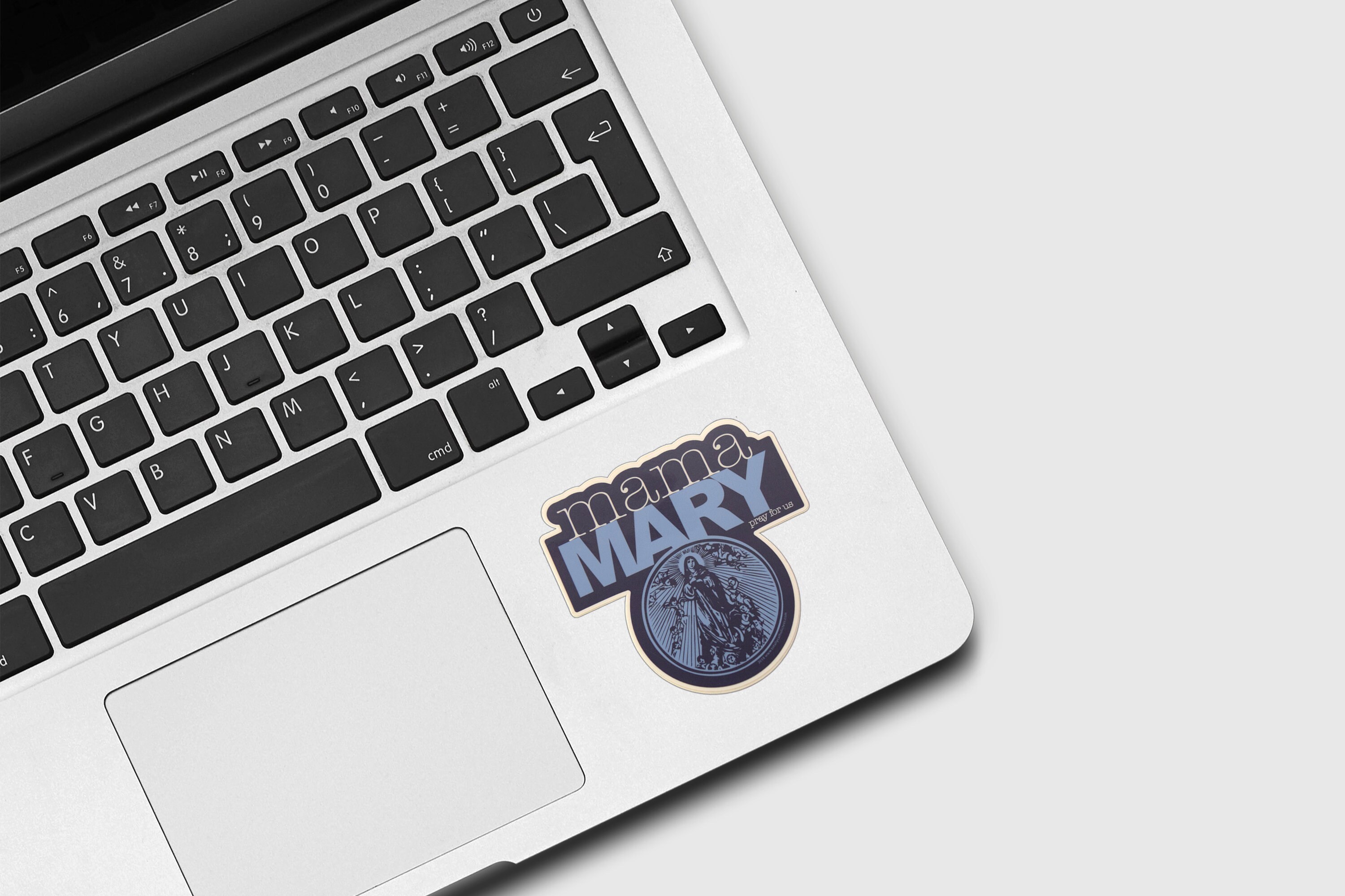 Mama Mary Catholic Sticker, Catholic Gifts, Waterproof Sticker, Vinyl ...