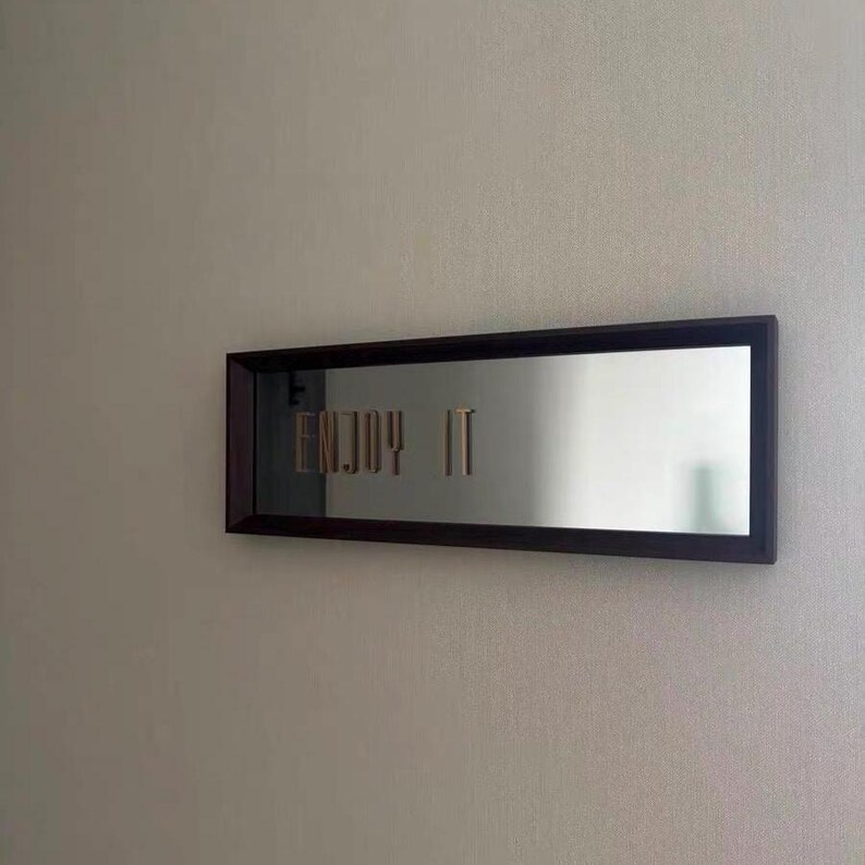 Custom Name Mirror - Stylish Home Decor Sign - Etsy