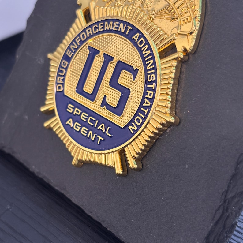 DEA Special Agent Badge Plaques Law Enforcement Award & Recognition ...