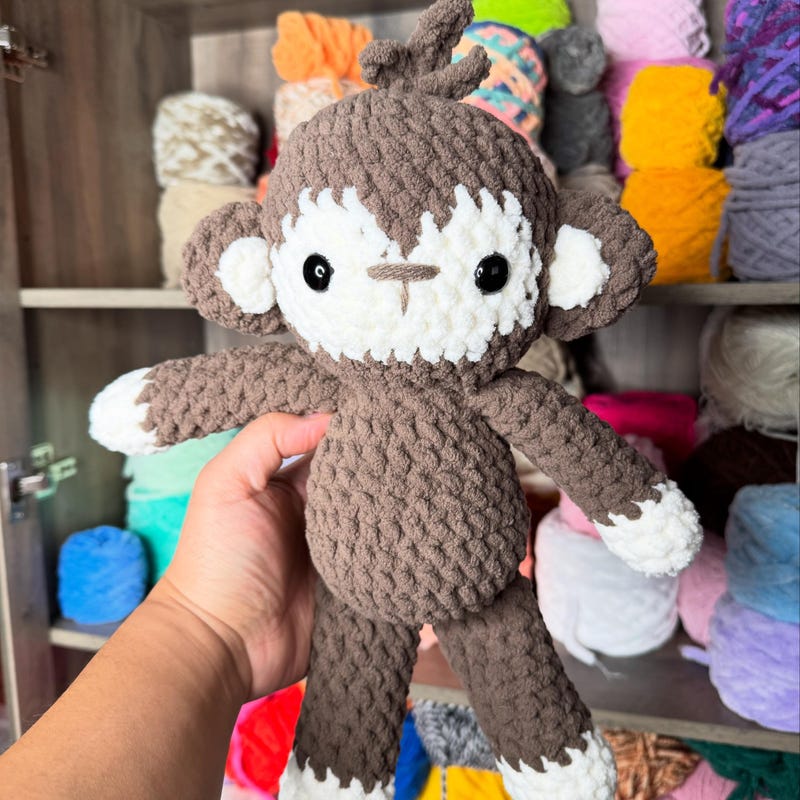Monkey Squishy - Etsy