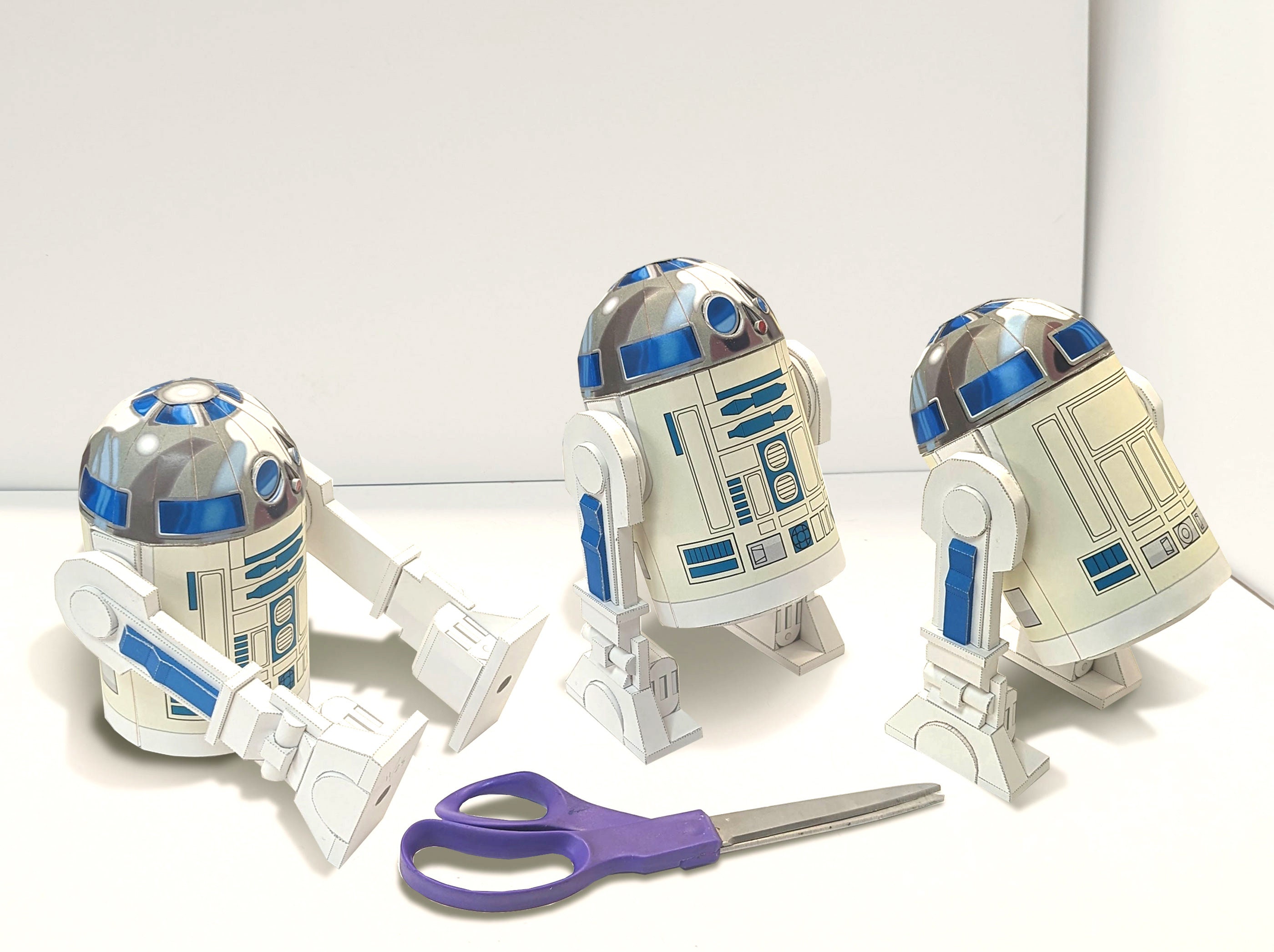STAR WARS Papercraft Pdf File Instant Download. 1977 Retro Kenner-style ...