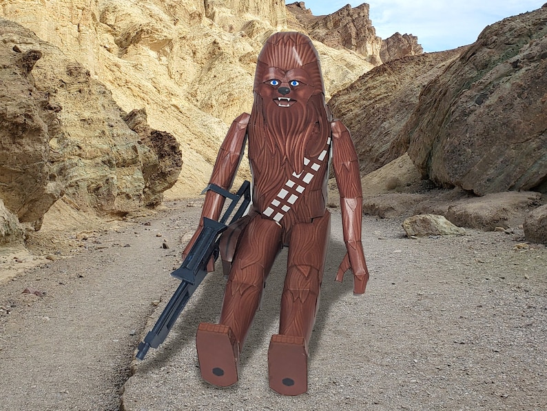 STAR WARS Papercraft Pdf File Instant Download. 1977 Retro Kenner-style ...