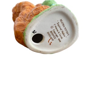 Beatrix Potter Squirrel Nutkin Beswick Figure With Free Shipping - Etsy