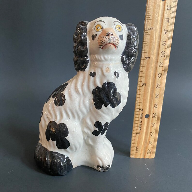 Antique Staffordshire Victorian Spaniel Circa 1860 Genuine Antique ...