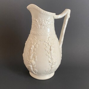 Antique Stoneware English Jug 1861 Pitcher by William Brownfield ...