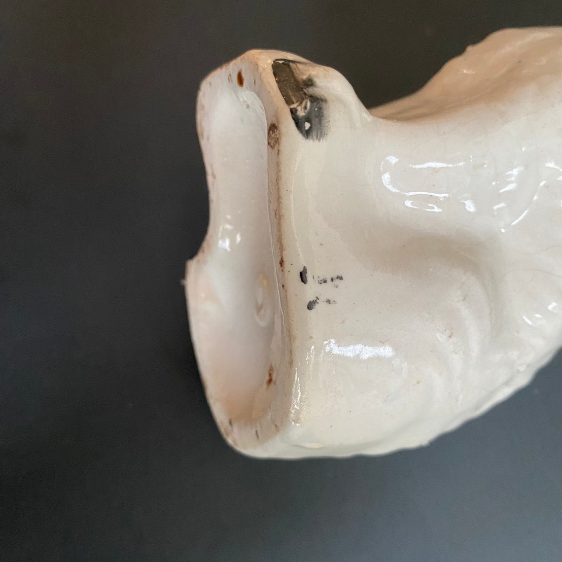 Antique Staffordshire Victorian Spaniel Circa 1860 Genuine - Etsy