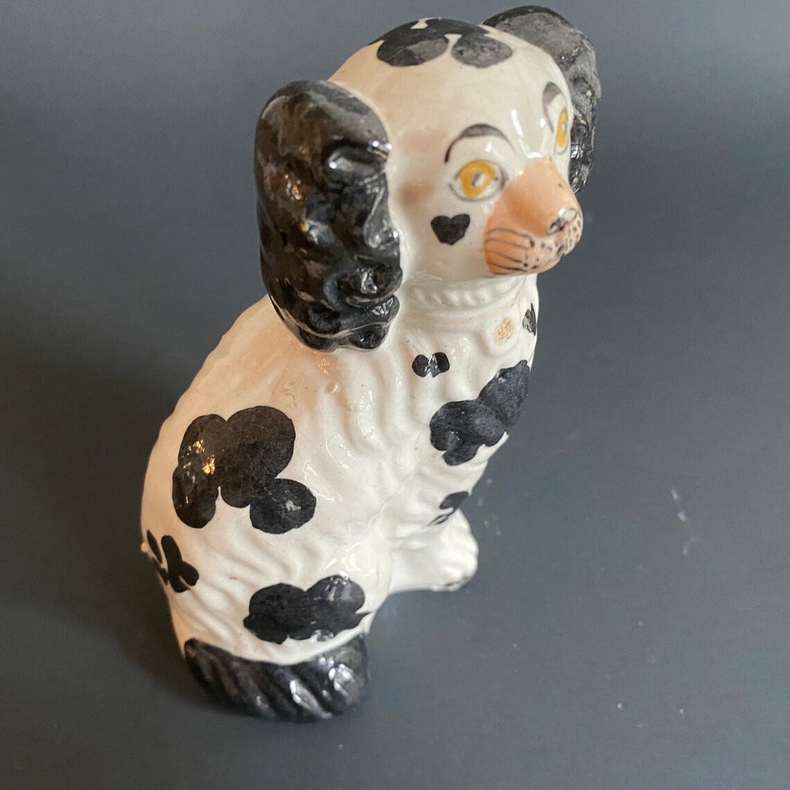 Antique Staffordshire Victorian Spaniel Circa 1860 Genuine - Etsy