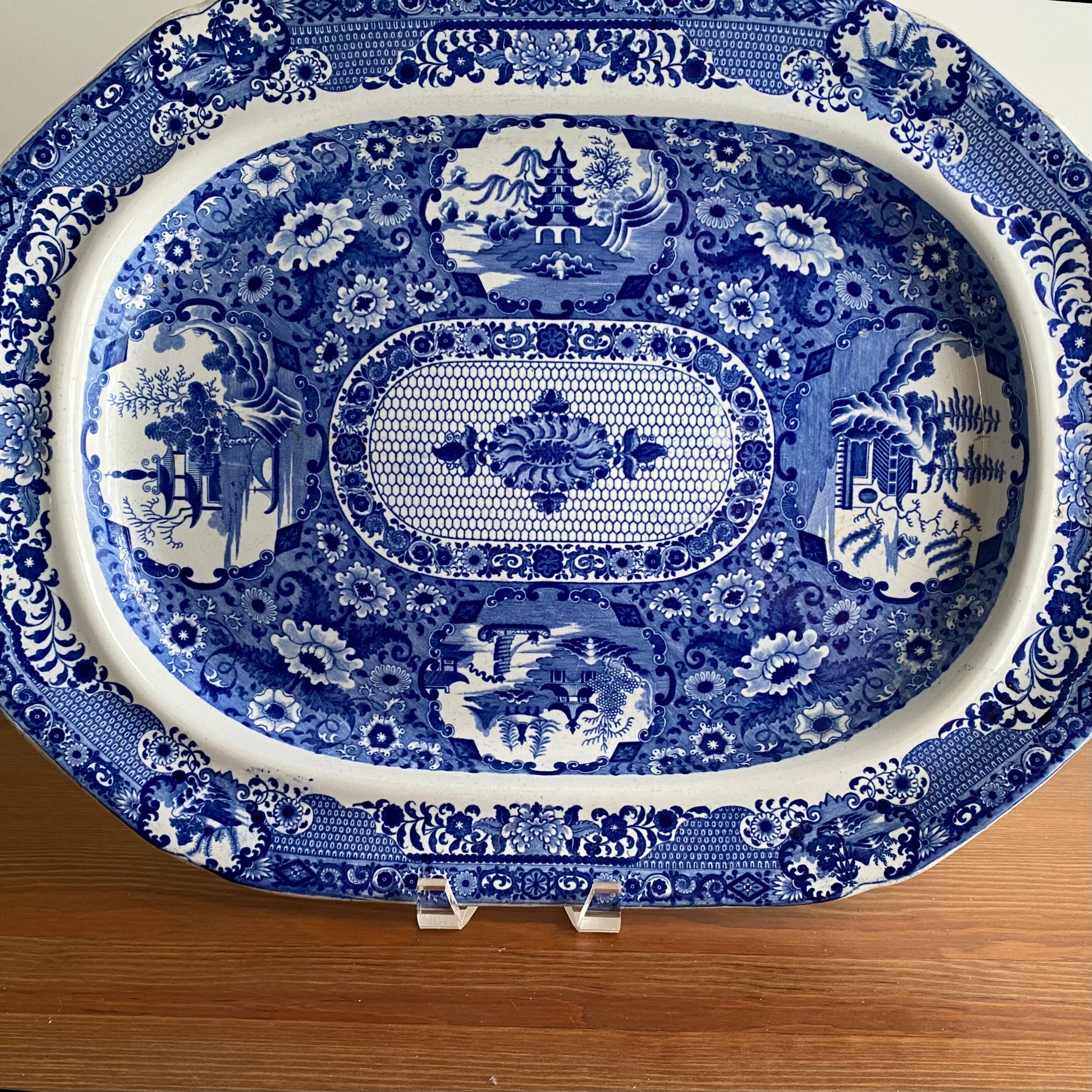 Rare Copeland Spode Net Pattern Platter Circa 1815 Antique Spode - Etsy