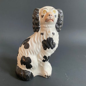 Antique Staffordshire Victorian Spaniel Circa 1860 Genuine Antique ...