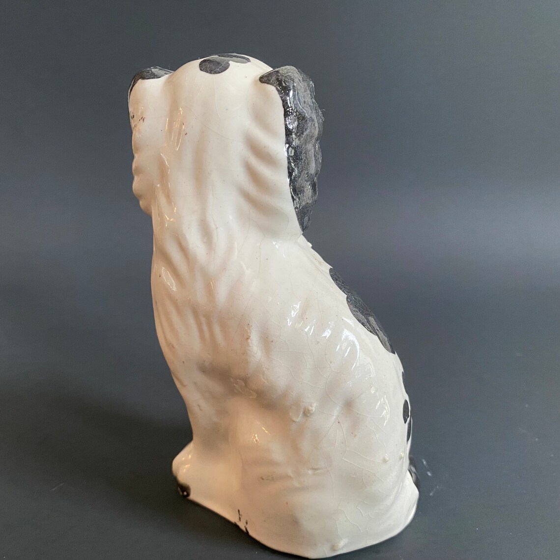 Antique Staffordshire Victorian Spaniel Circa 1860 Genuine - Etsy