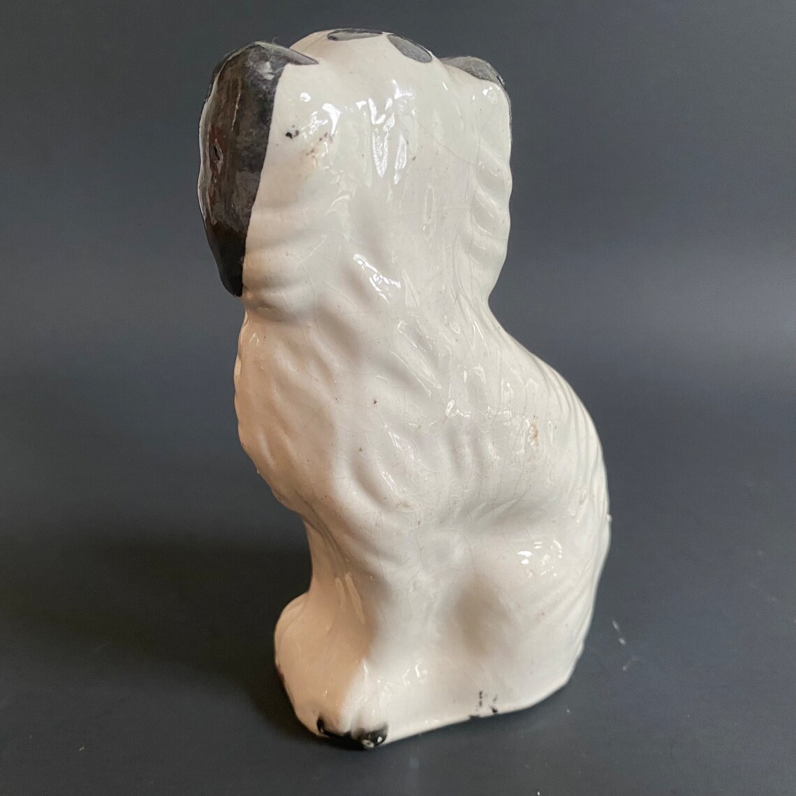 Antique Staffordshire Victorian Spaniel Circa 1860 Genuine - Etsy