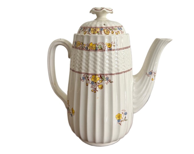 Spode Buttercup Coffee Pot With Newer Spode Mark - Etsy