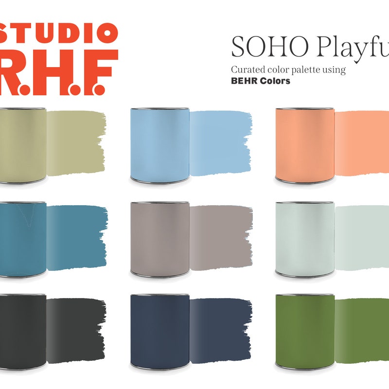 Behr Paint Palette - Etsy