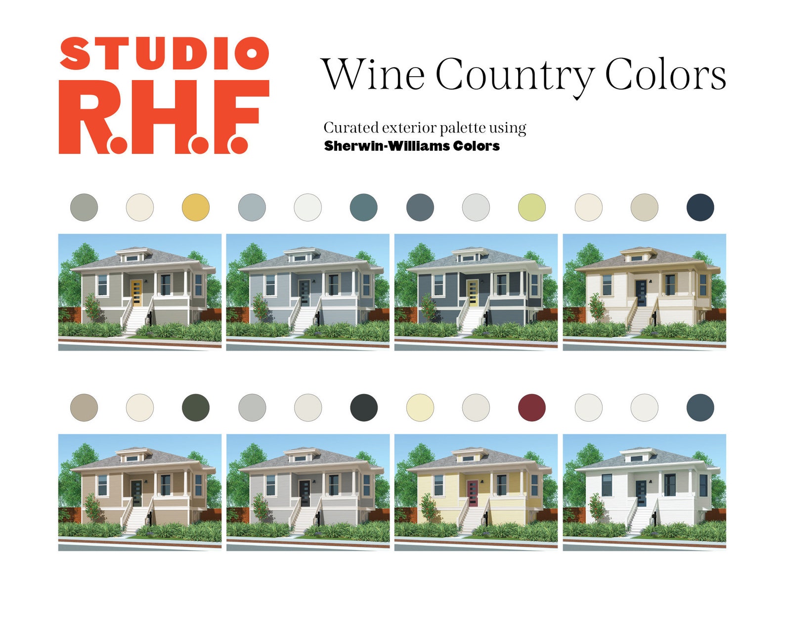Wine Country Farmhouse Paint Colors, Exterior House Paint Colors ...