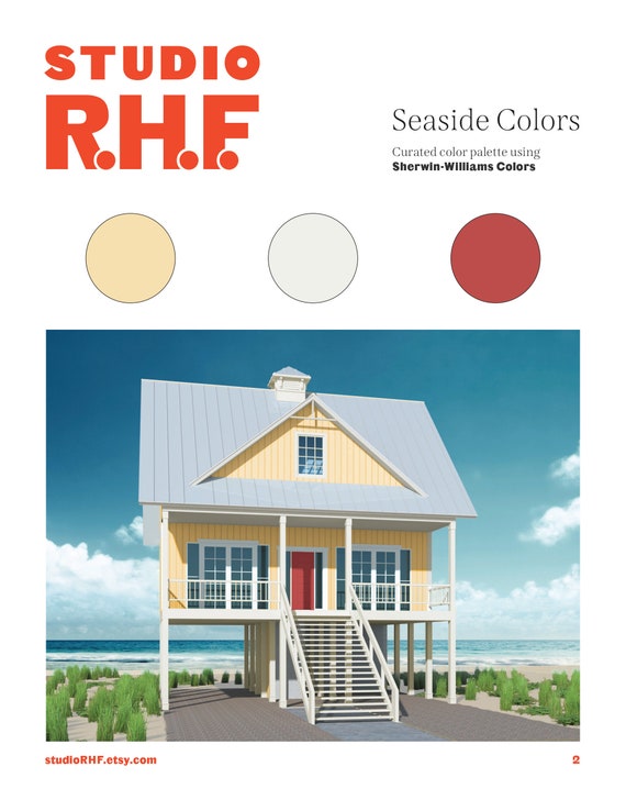 Red Beach Cottage Exterior Paint Colors How To Choose The Right