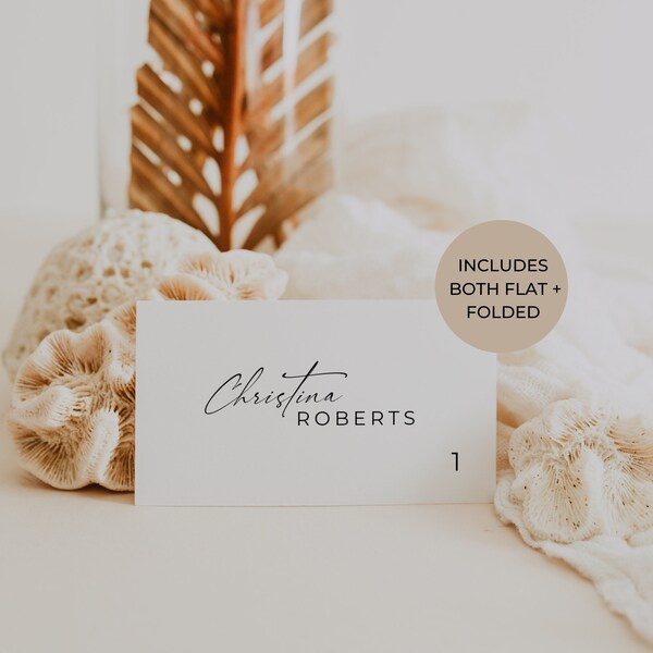 Table Name Cards With Meal Icons - Etsy