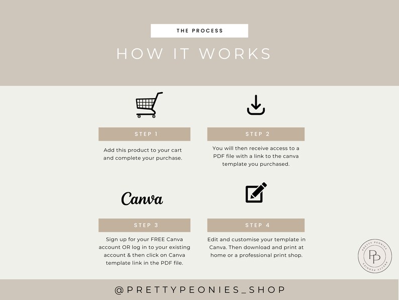 Intimate Wedding Invitation Template Modern Intimate Ceremony - Etsy