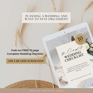 Micro Wedding Invite Suite TEMPLATE Intimate Wedding Invitation Set ...