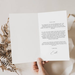 His Vows Book, Custom Wedding Vows Template, Printable Marriage Vows ...