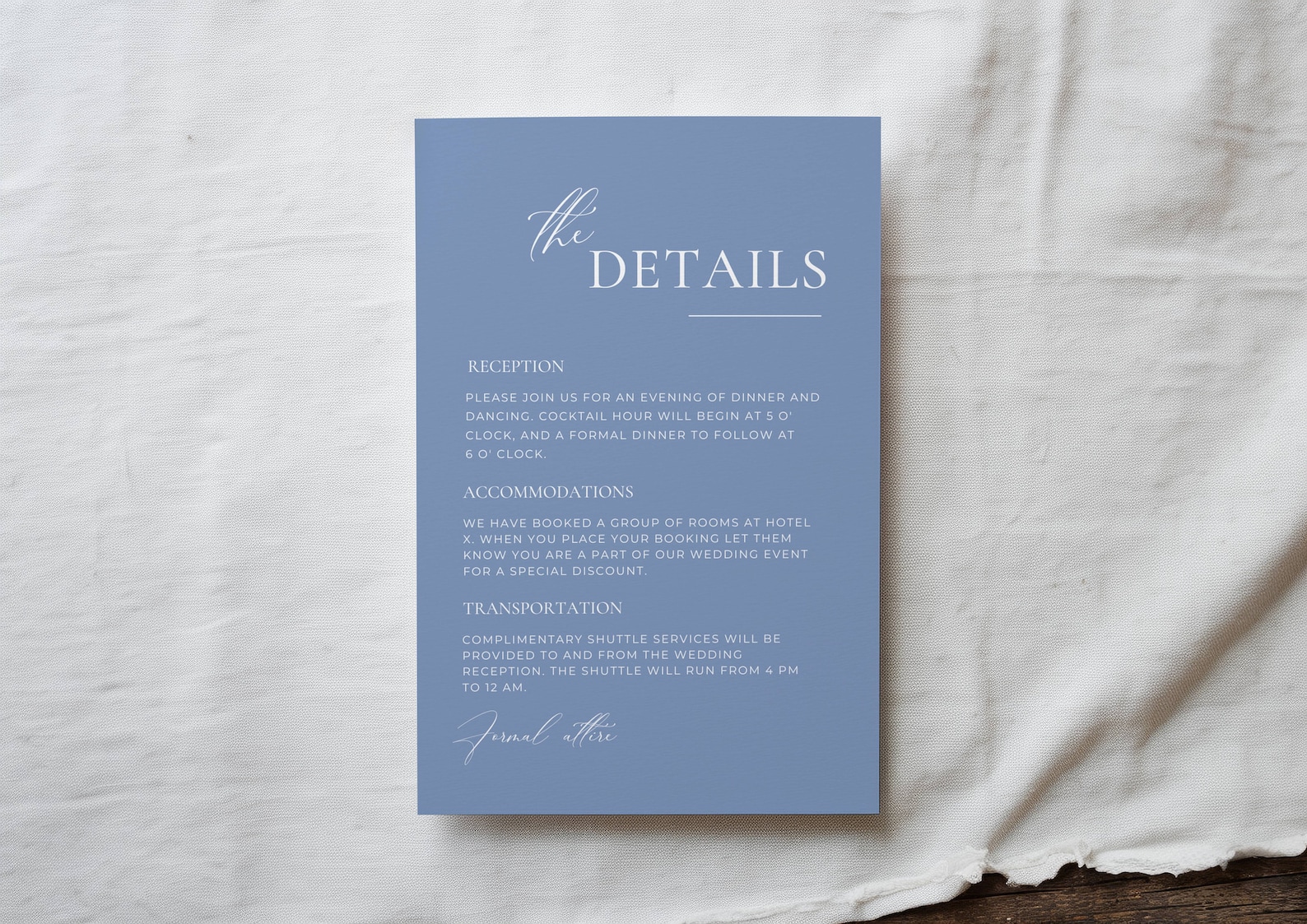 Wedding Invitation Suite Light Blue, French Blue Wedding Invite Set ...