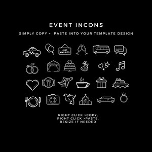 Minimal Wedding Programs Template Black, Black and White Program ...