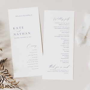 French Blue Reception Table Sign Bundle, Light Blue Wedding Stationery ...
