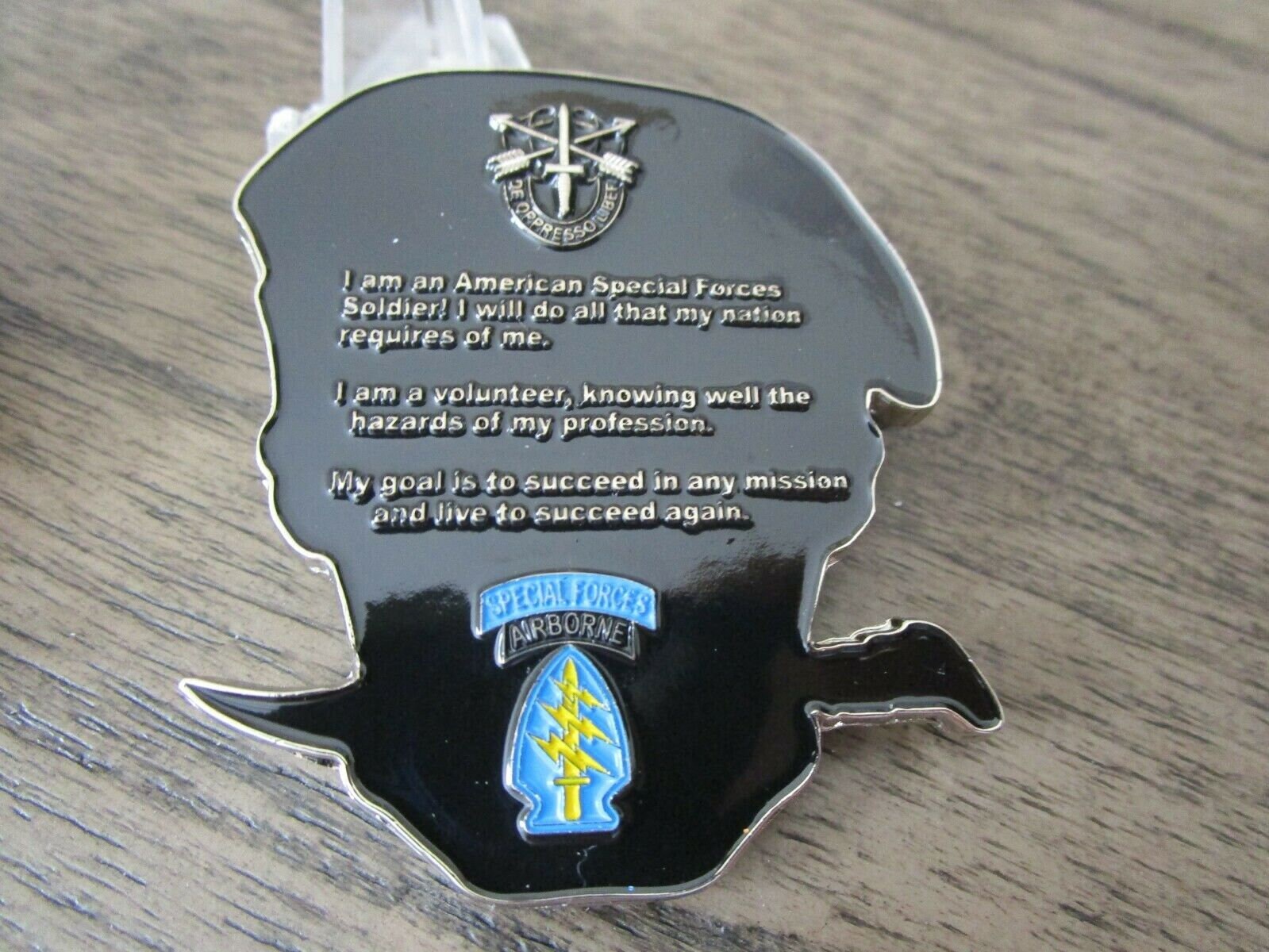 US Army 20th SFGA Special Forces Group Creed Green Berets - Etsy