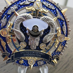 Navy Chiefs Mess Goat Locker Chosen Few CPO USN Compass - Etsy