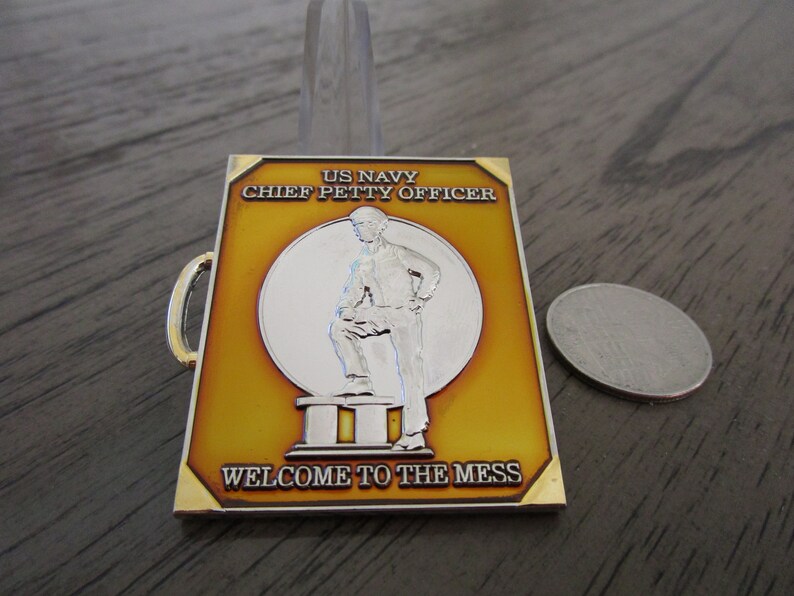 United States Navy Chief 's Charge Book USN CPO Challenge | Etsy