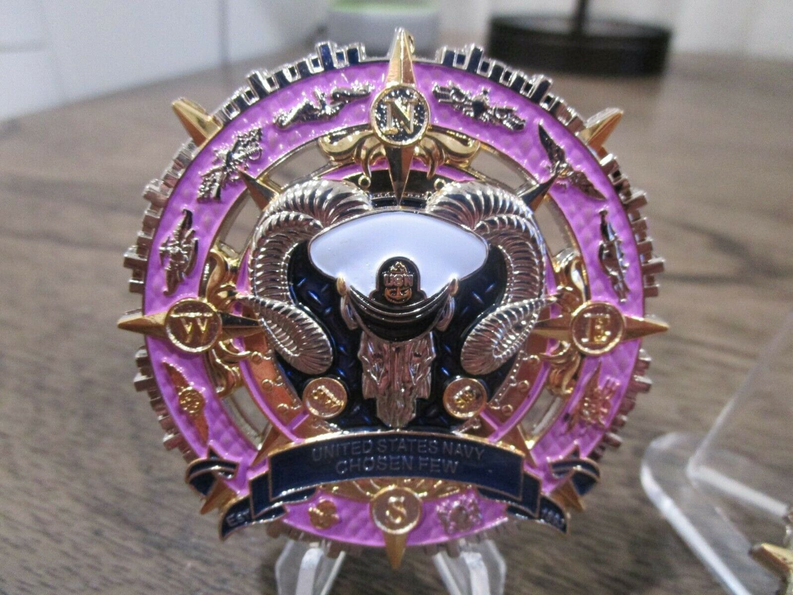 Navy Chiefs Mess Goat Locker Chosen Few Female CPO USN Pink - Etsy