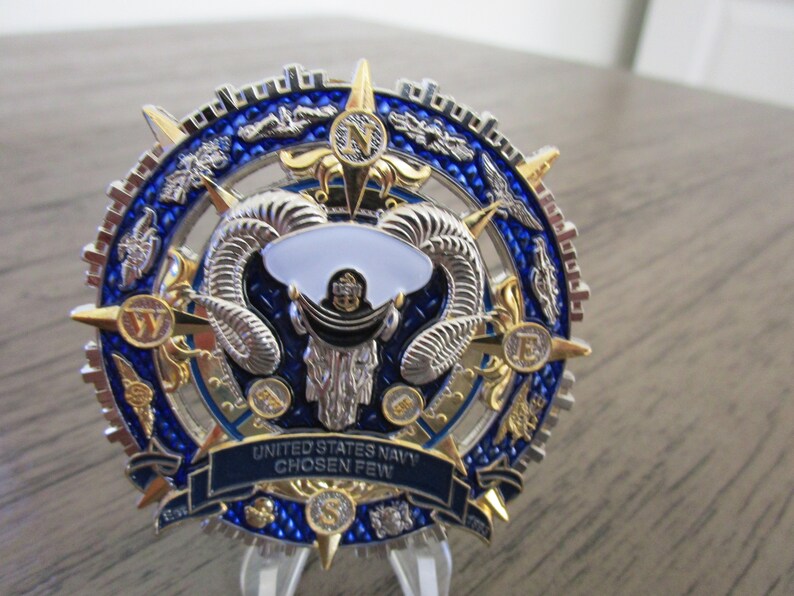 Navy Chiefs Mess Goat Locker Chosen Few CPO USN Compass - Etsy