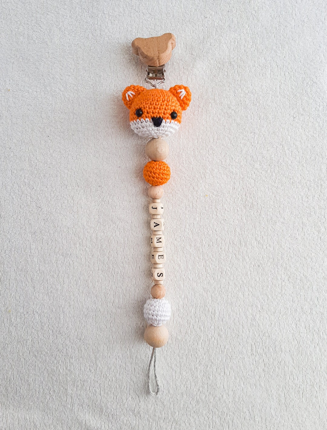 Personalized Dummy Clip With Baby's Names for Mom,pacifier Chain With ...