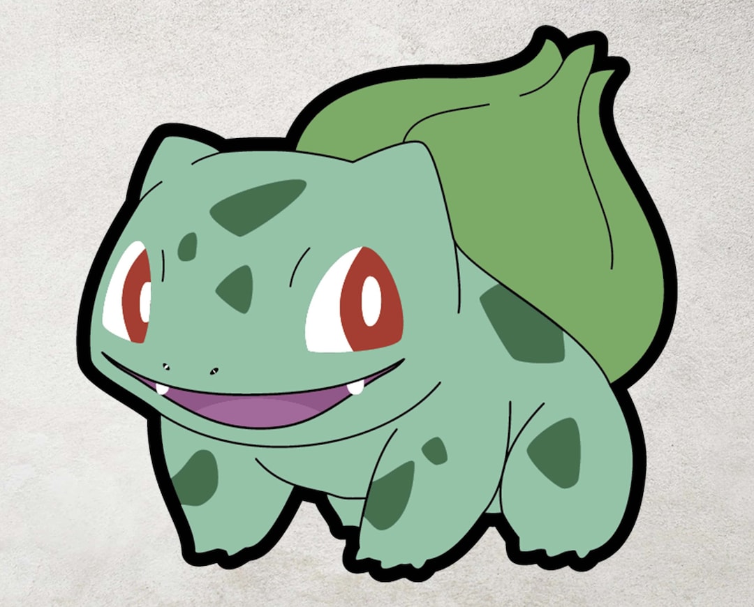 Buy Bulbasaur Pokemon SVG DXF PNG File Cut File for Cricut and Cut ...