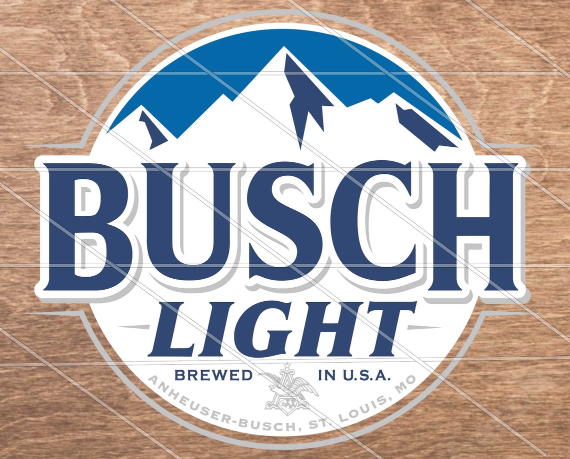 Busch Light SVG DXF PNG File Cut File for Cricut and Cut | Etsy UK