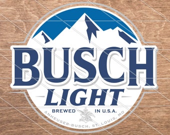 Busch Light Svg - Etsy