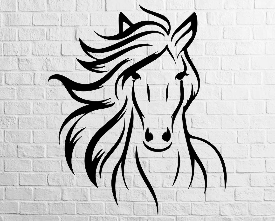Pferd SVG DXF PNG Datei Cut Datei für Cricut and Cut Maschinen - Etsy ...