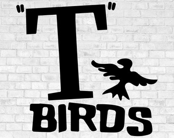 T Birds Svg File - Etsy
