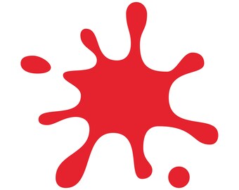 Paint Splatter Decal - Etsy