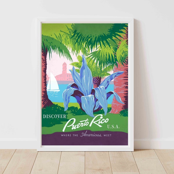 Puerto Rico Poster - Etsy