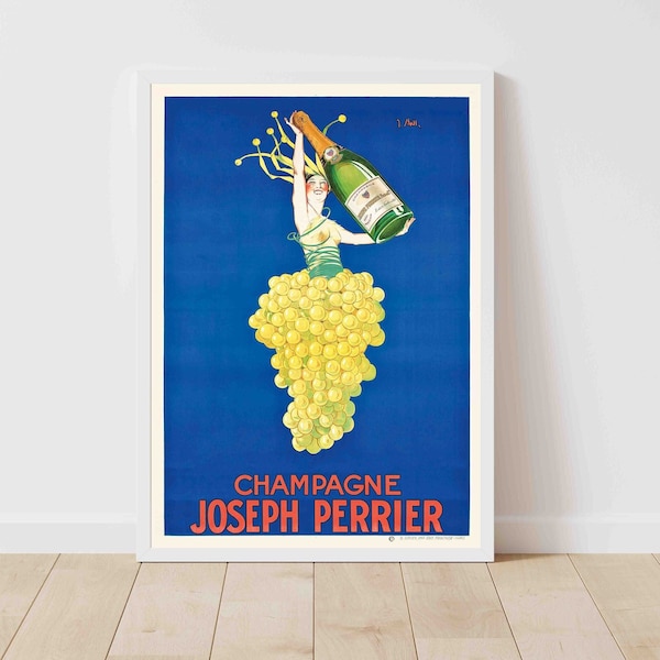 Champagne Poster - Etsy