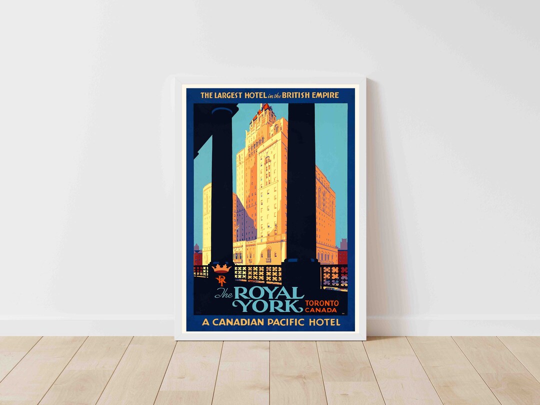 The Royal York Toronto Canadian Pacific Hotel Canada Vintage Travel ...