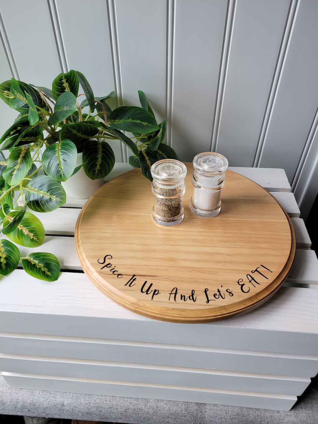 Lazy Susan Lazy Susan Turntable Centerpiece Wooden Lazy - Etsy