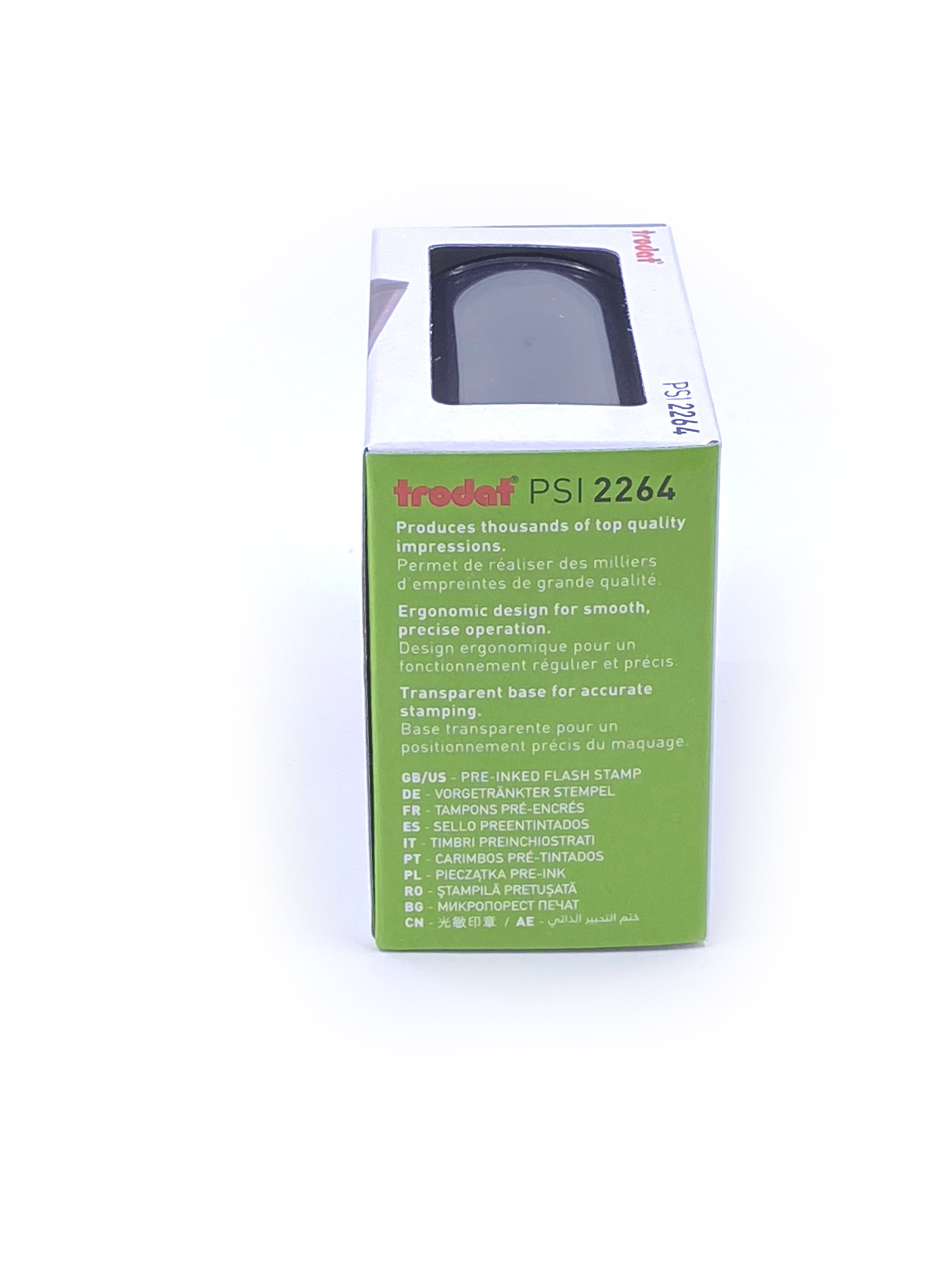 PSI 2264 Self Inking Business Branding Stamp, Large Custom Return ...