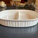Vintage Corning Ware Divided Baking Dish MC-6-B French 1.8 Liter ...