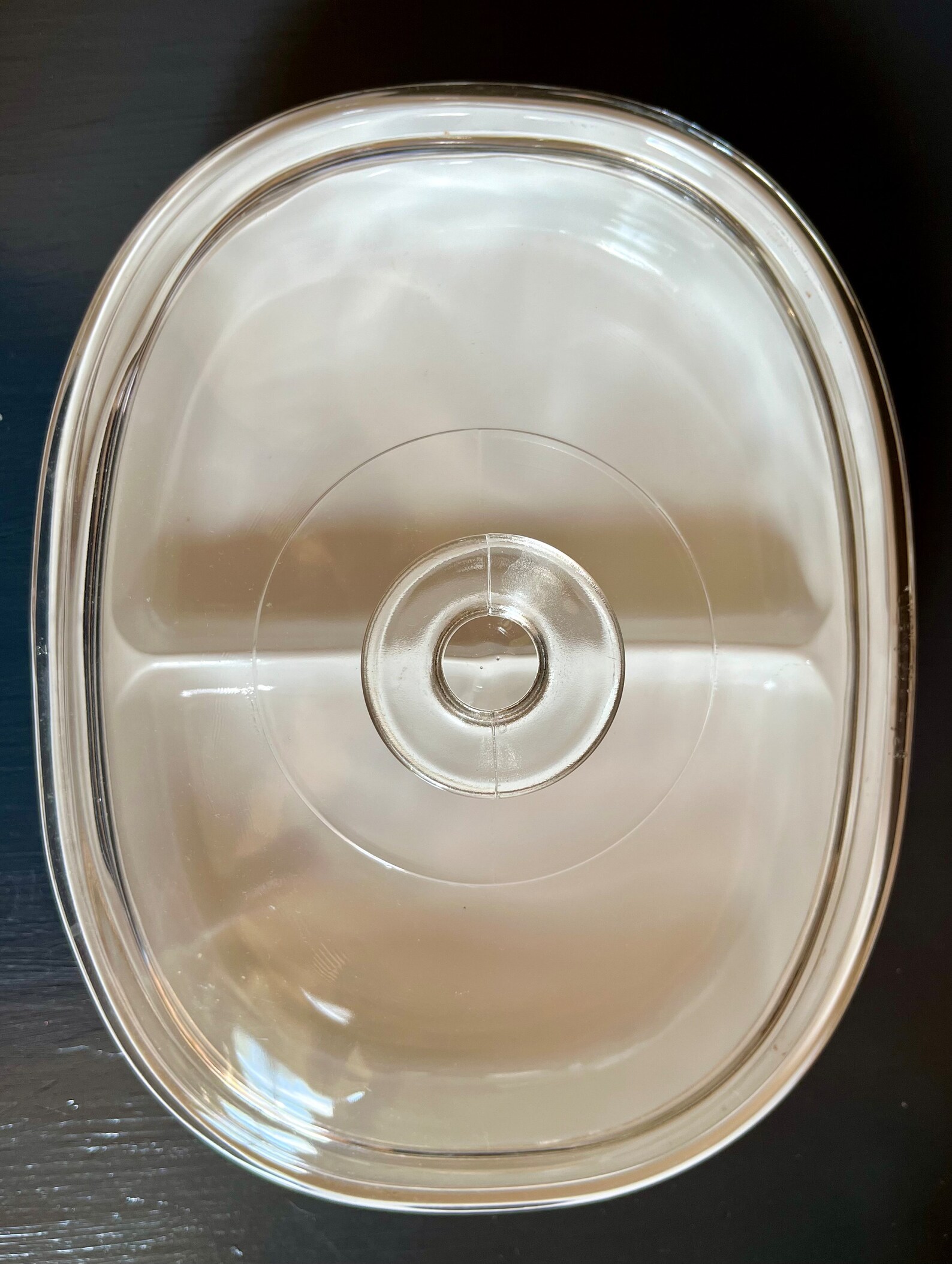 Vintage Corning Ware Divided Baking Dish MC-6-B French 1.8 Liter ...